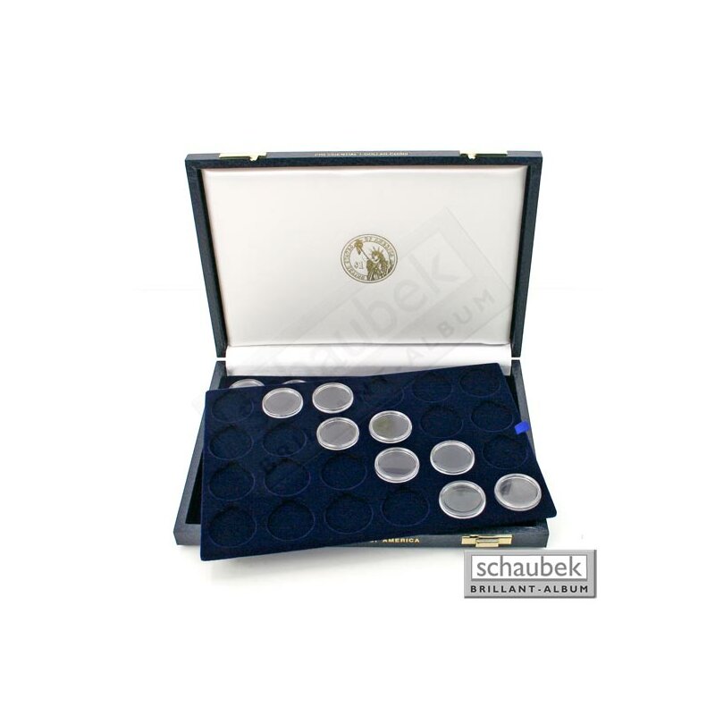 coin cassette Presidential 1-Dollar in capsules 48 spaces on 2 trays,