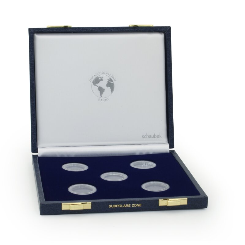 5-Euro coin cassette for the German coin series "Climate zones of the