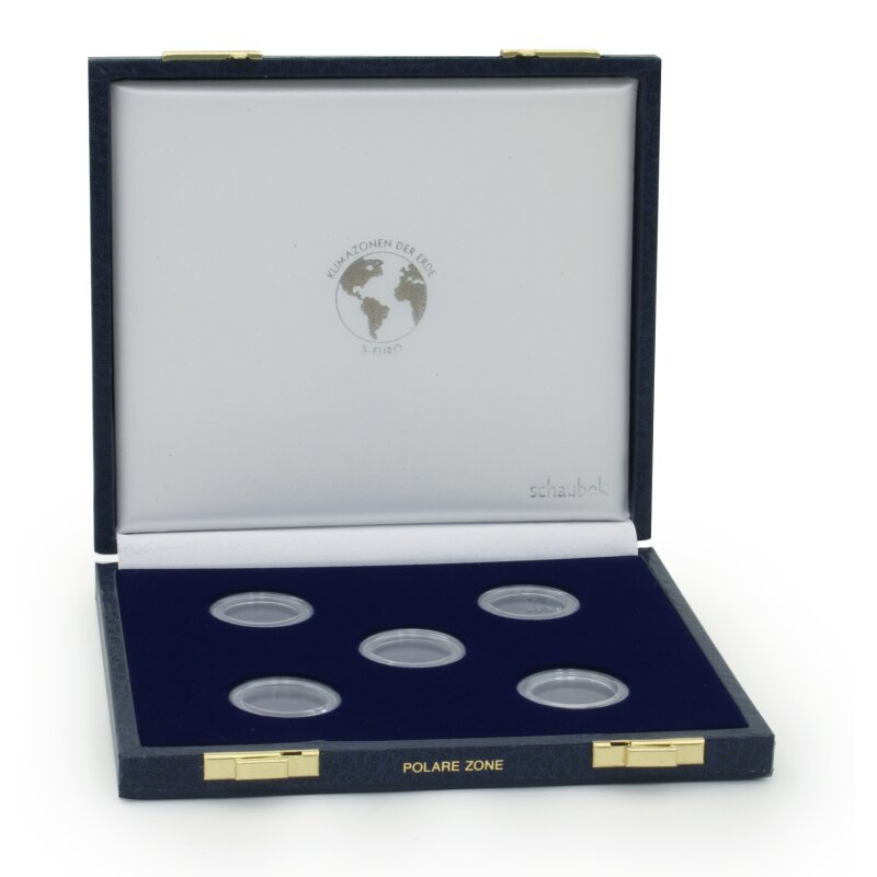 5-Euro coin cassette for the German coin series "Climate zones of the