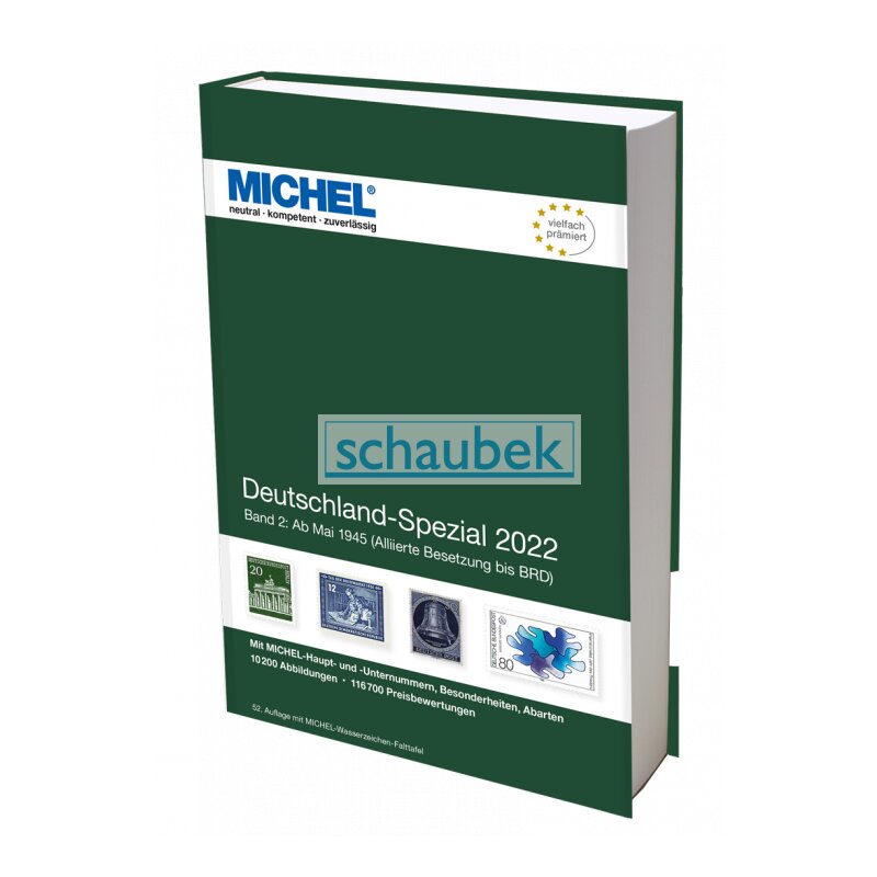MICHEL-Katalog Germany Specialized 2022 – Volume 2, 94,00