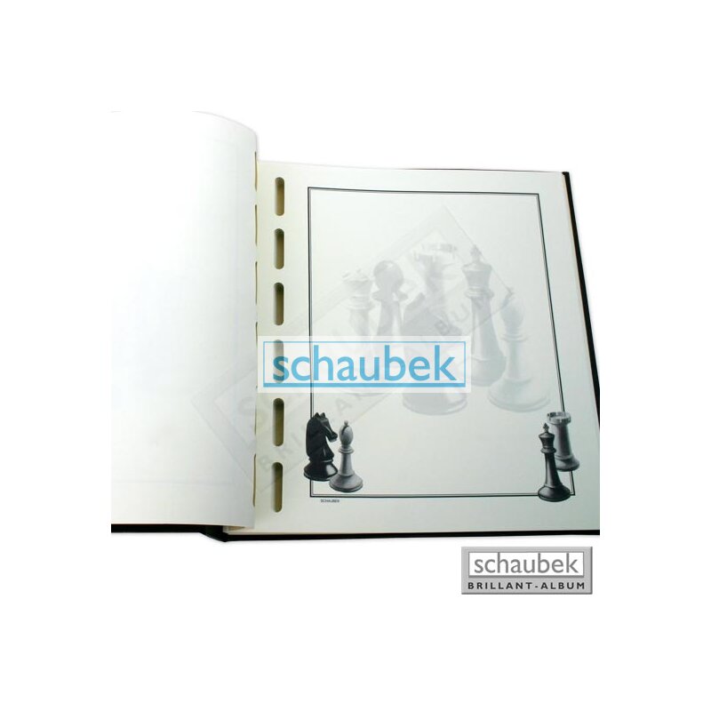 Blankoblätter Schach - Packung mit 20 Blatt, 10,50